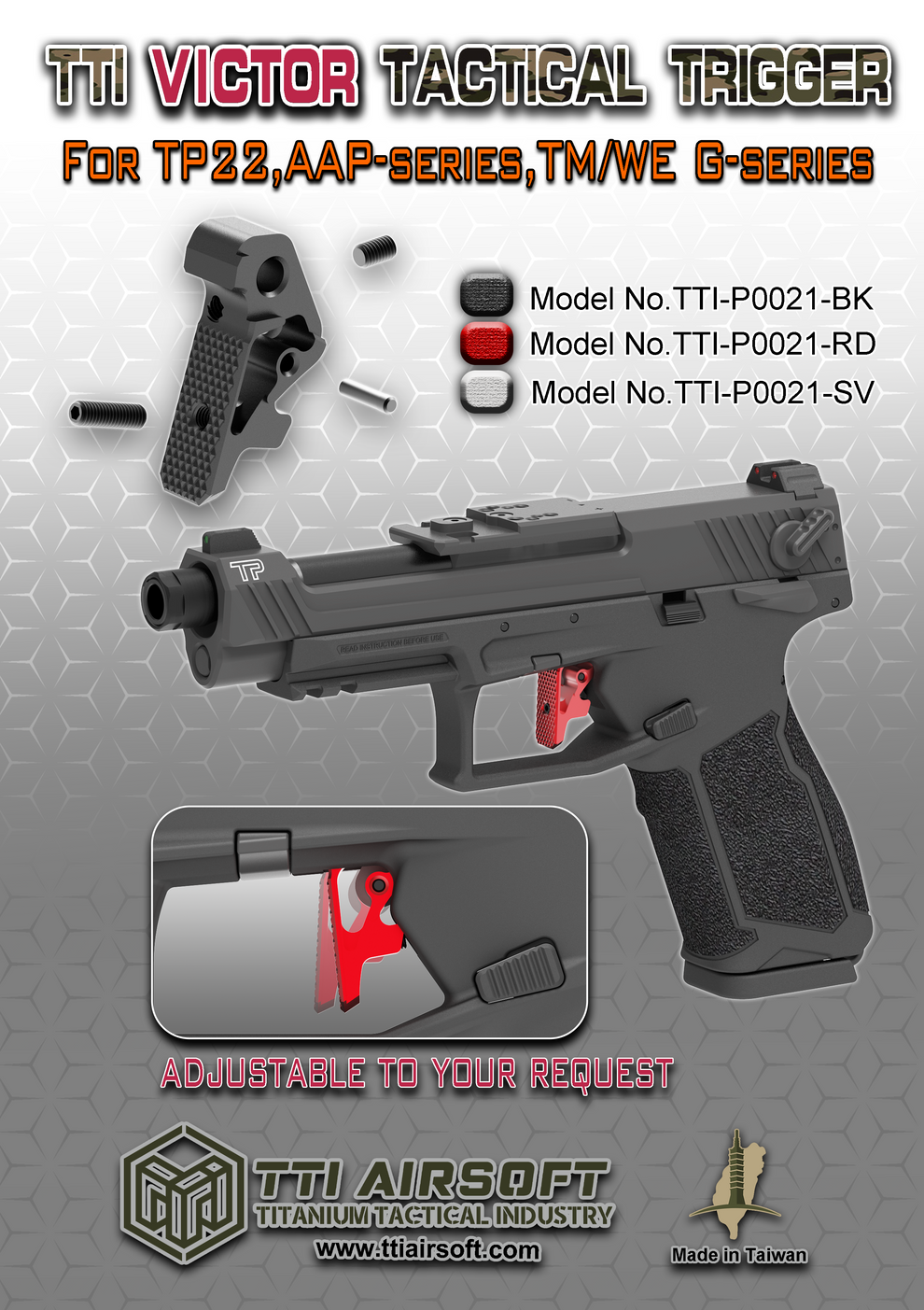 VICTOR Tactical Trigger - Jefe's Airsoft Solutions aap